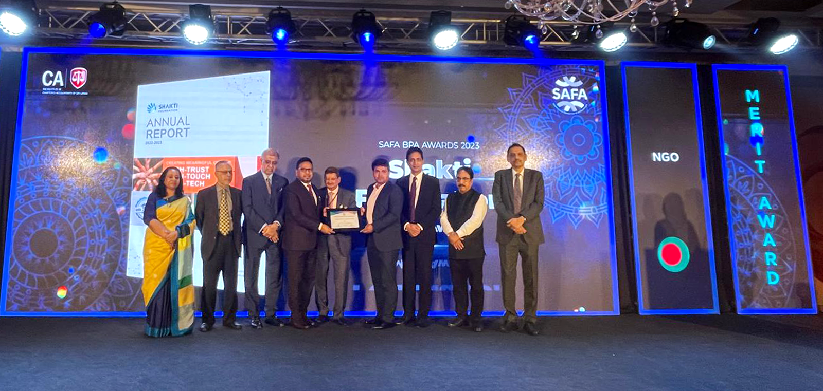 Shakti Foundation wins SAFA ‘Certificate of Merit’ for annual report ...