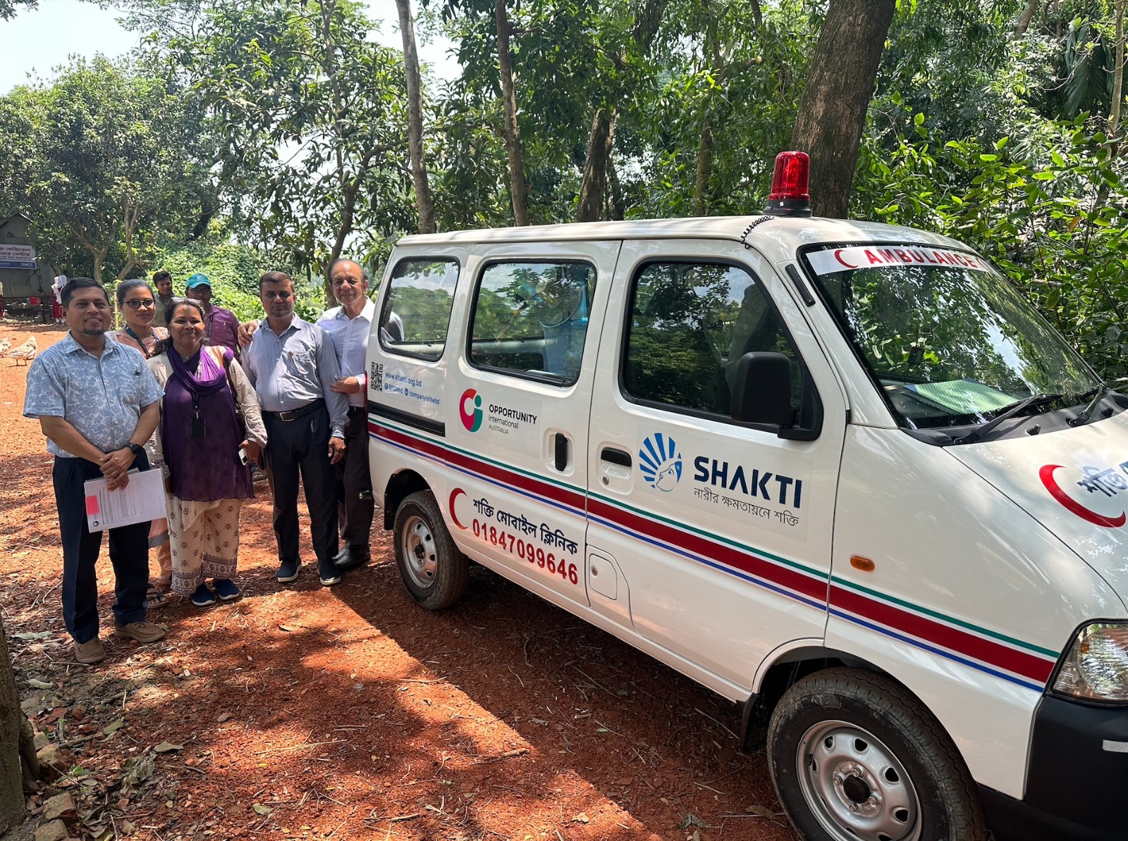 Mobile clinic revolutionises healthcare access in rural Bangladesh | SHAKTI